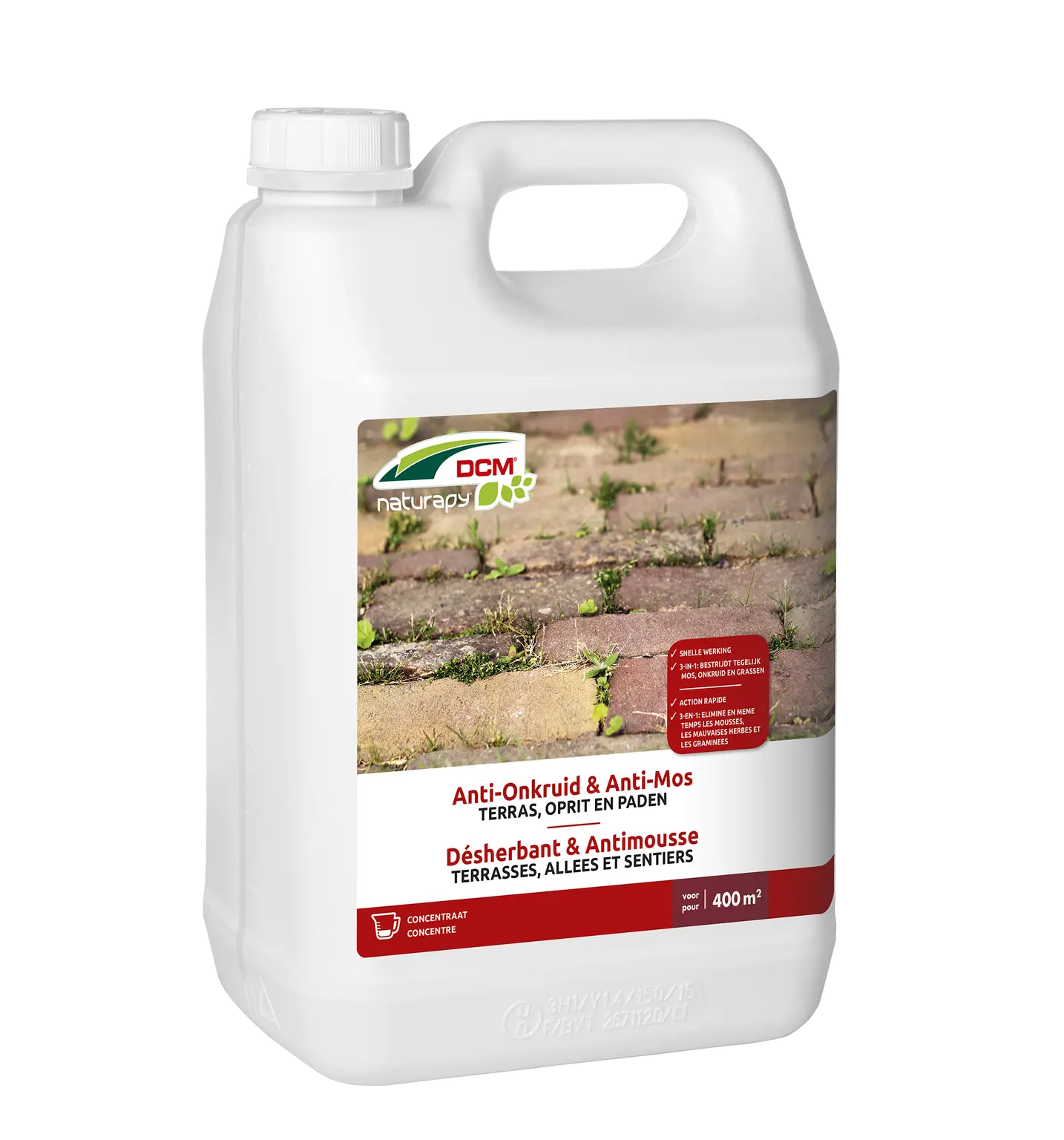 dcm anti-onkruid/mos total conc 5l - Tuincentrum De Serres