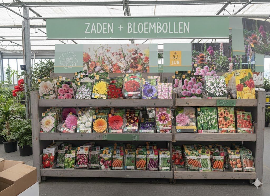 Zaden + Bloembollen - Tuincentrum De Serres